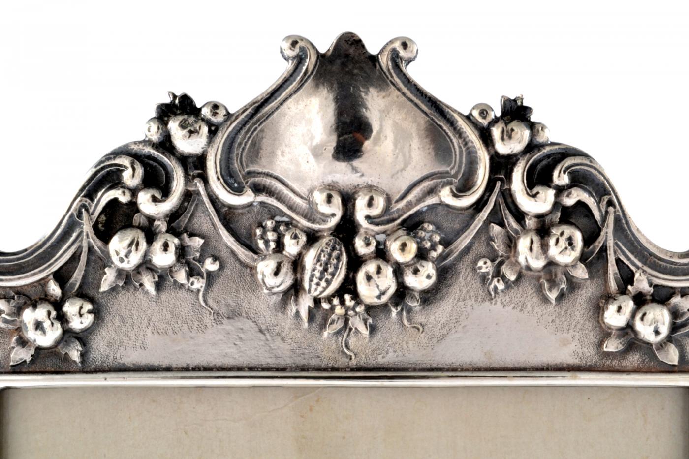 Henry Franklin Gorham - Sterling Silver Picture Frame Repoussé Gorham c ...
