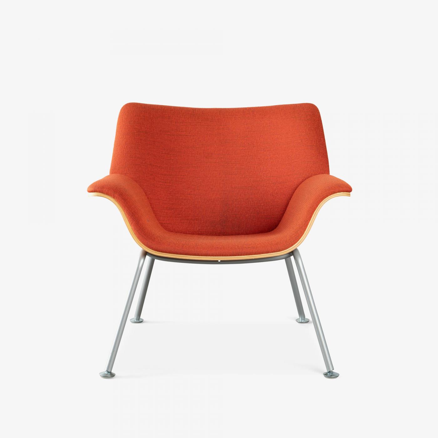 Herman Miller - Herman Miller Plywood Swoop Chairs in Terra Cotta by ...