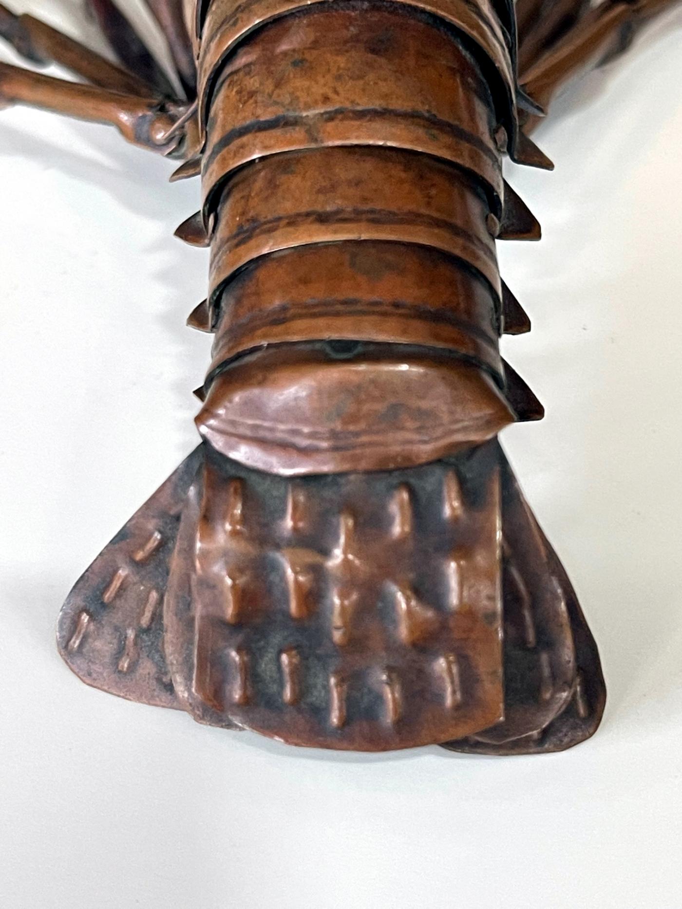 Hiroyoshi Myochin - Japanese Articulate Lobster Jizai Okimono Meiji ...