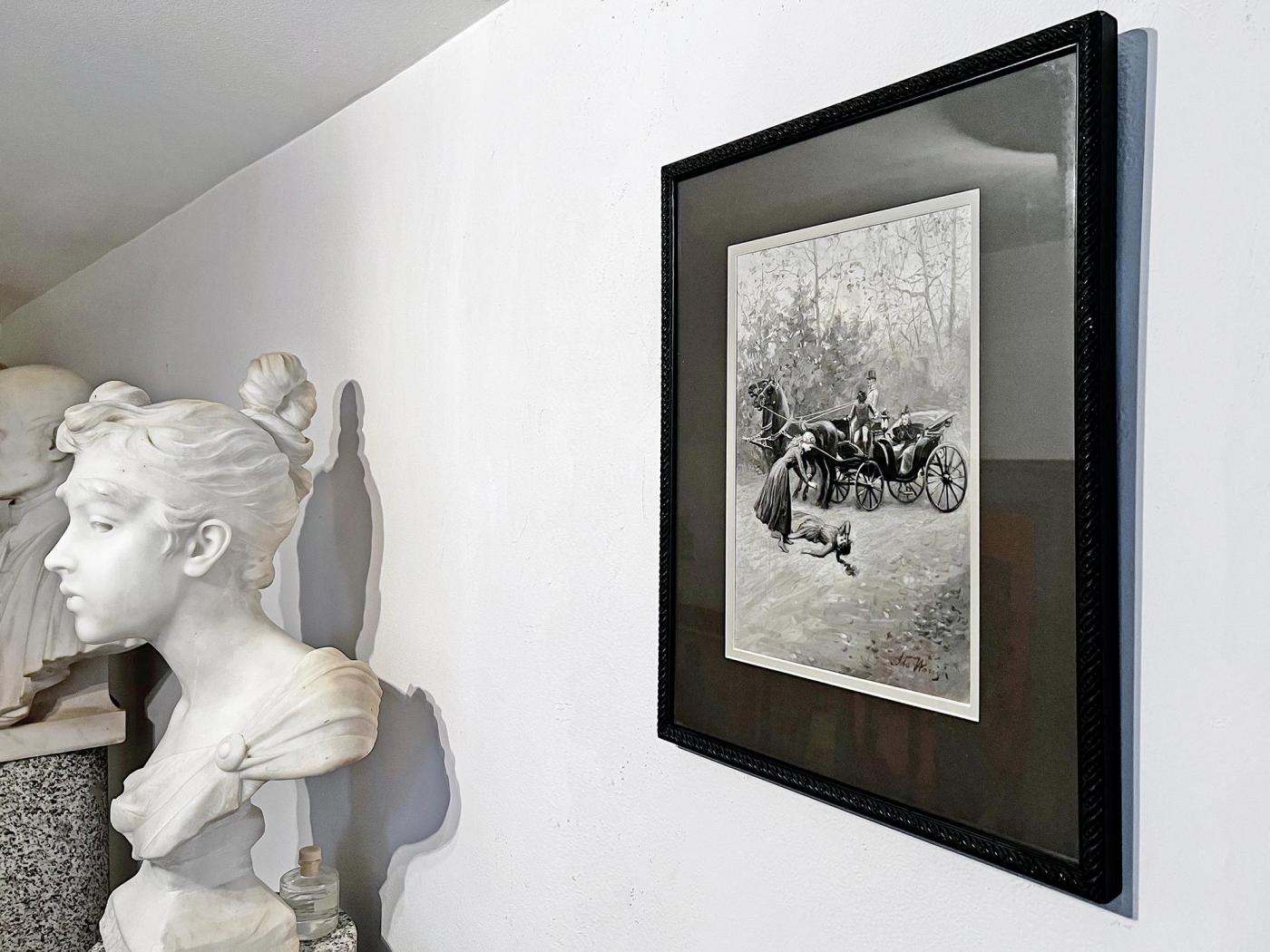 Ida Waugh - Horse and Carriage Accident - Gay Female Illustrator Golden ...