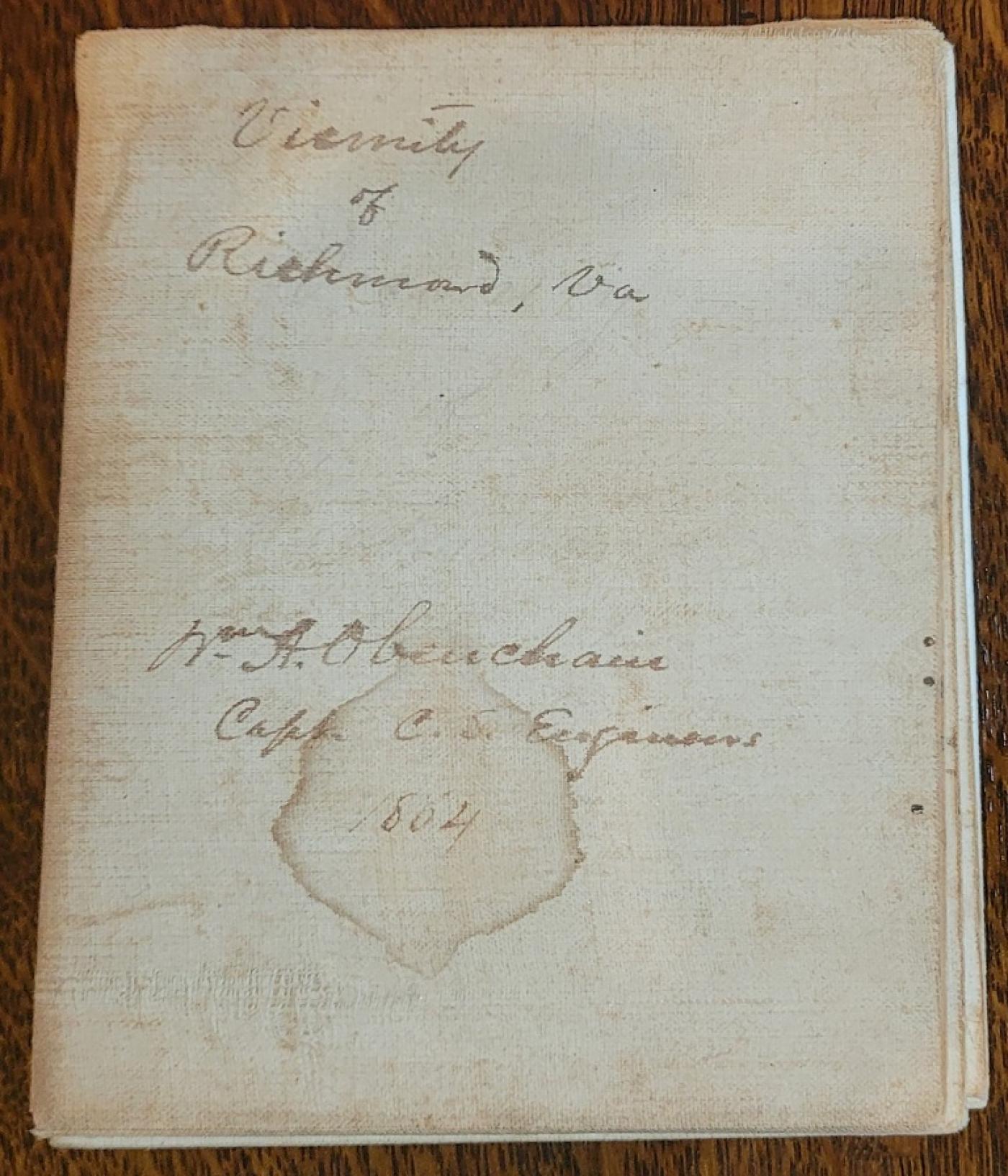 American Civil War - Important Confederate Civil War Field Map of ...