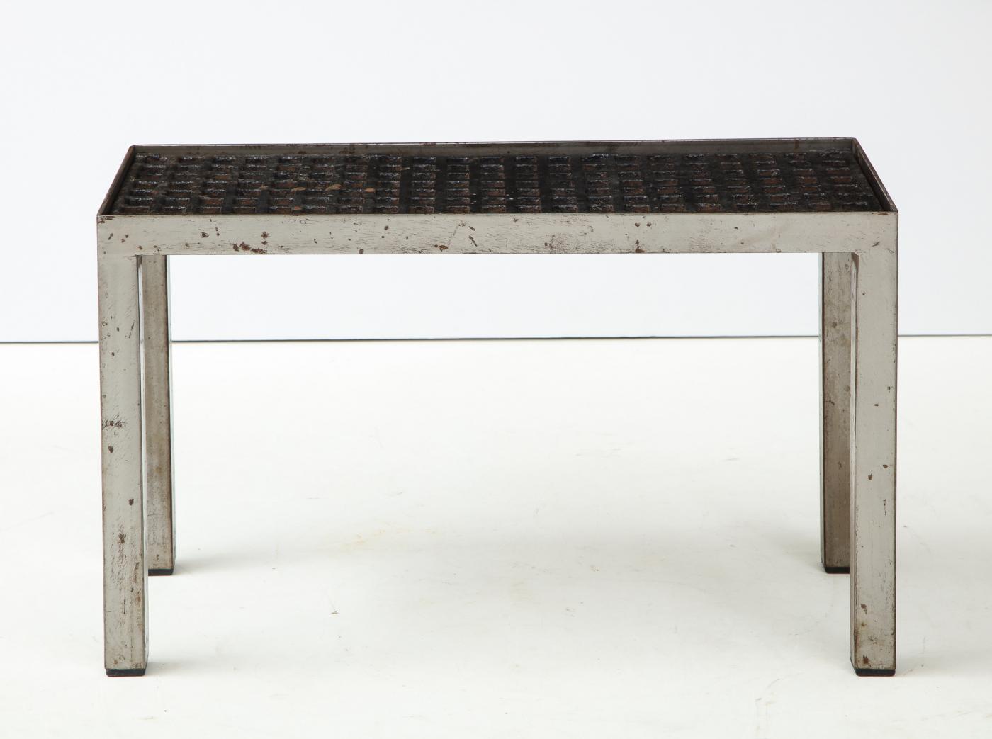 Industrial Heavy Grate Table