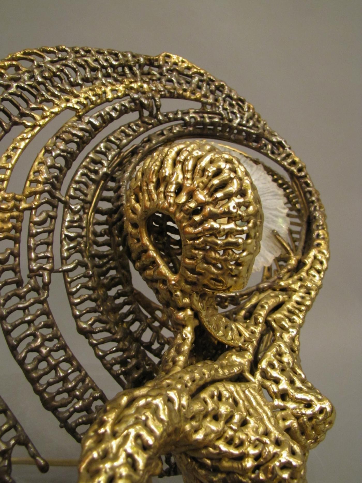 Isabelle Masson-Faure - "Solar Woman," Lighting Sculpture by Isabelle ...