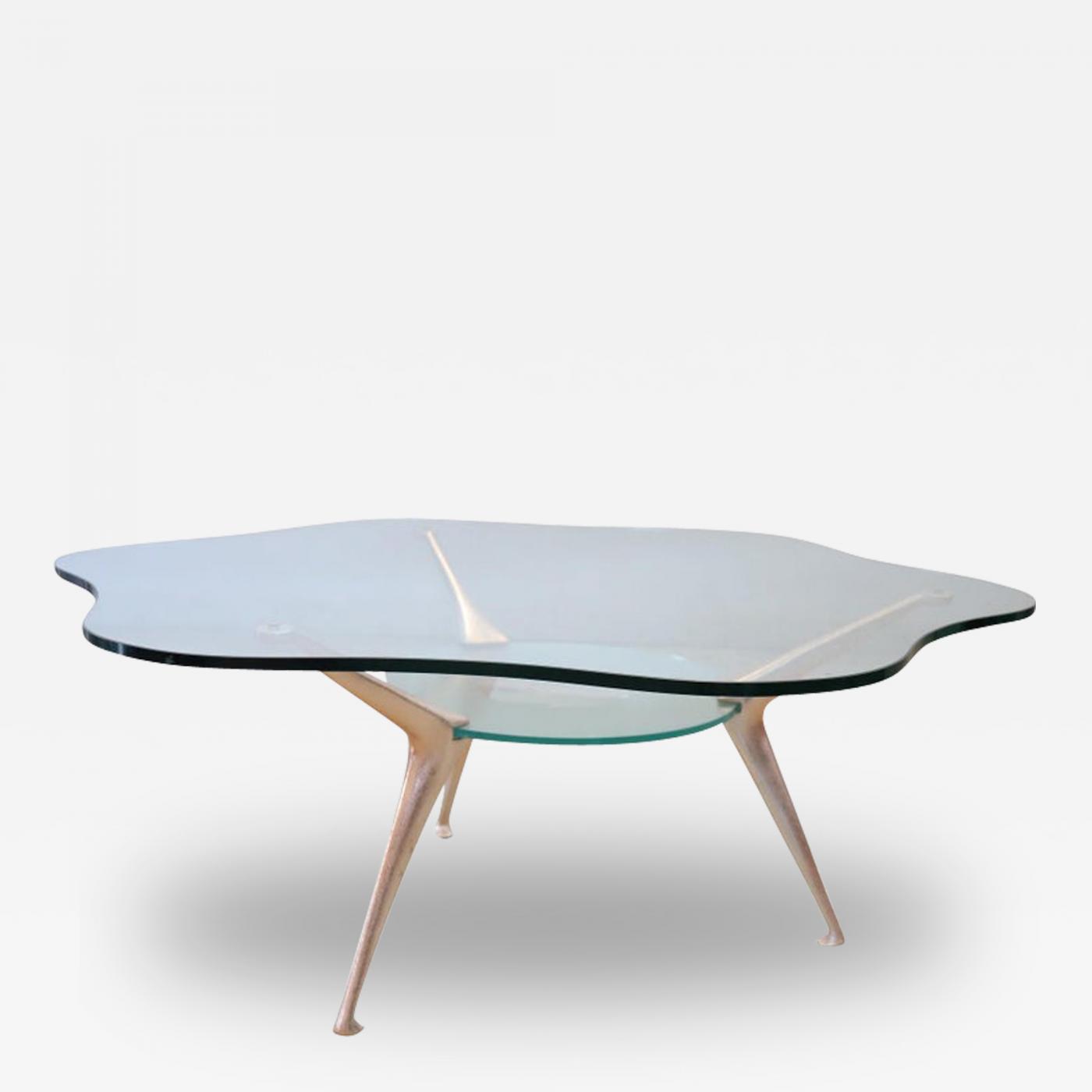 Italian Design Flower Coffee Table or Sofa Table by Bontempi, 1970s