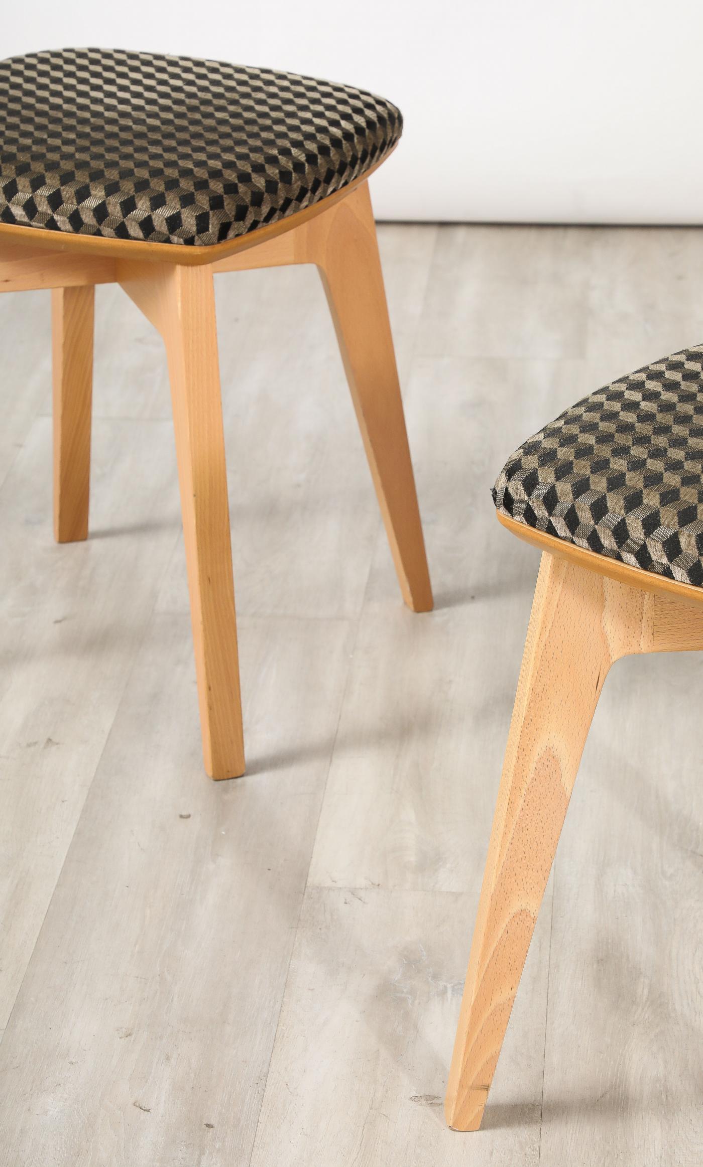 Italian Modernist Stool, circa 1960