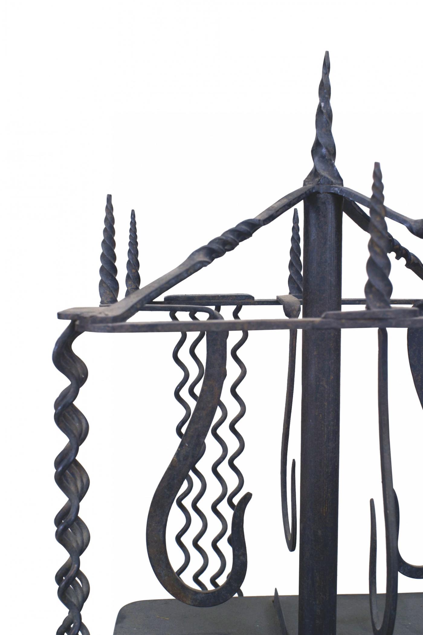 Italian Renaissance Wrought Iron Book Stand