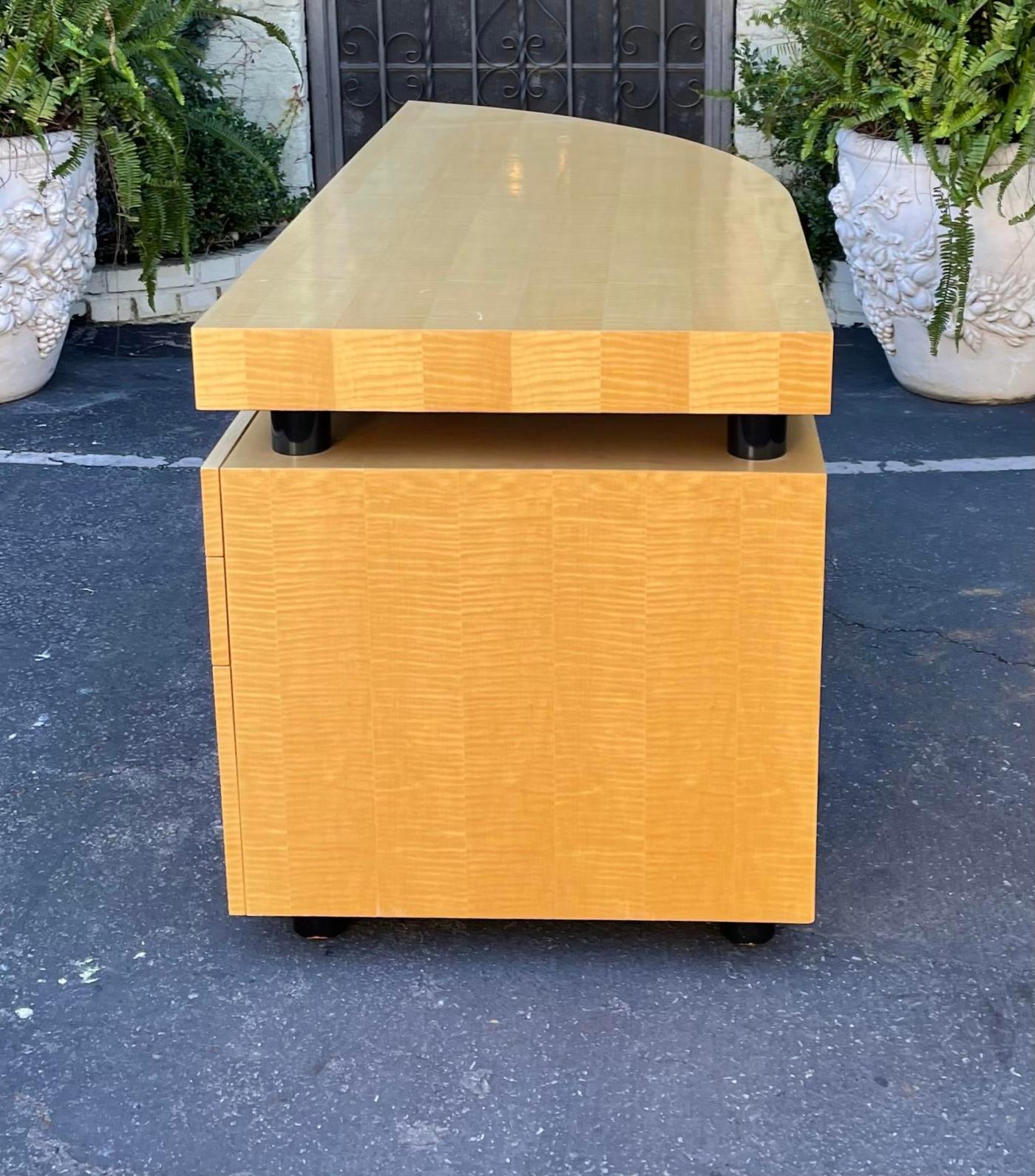 J. Robert Scott - J. Robert Scott Art Deco Style Modern Writing Table Desk