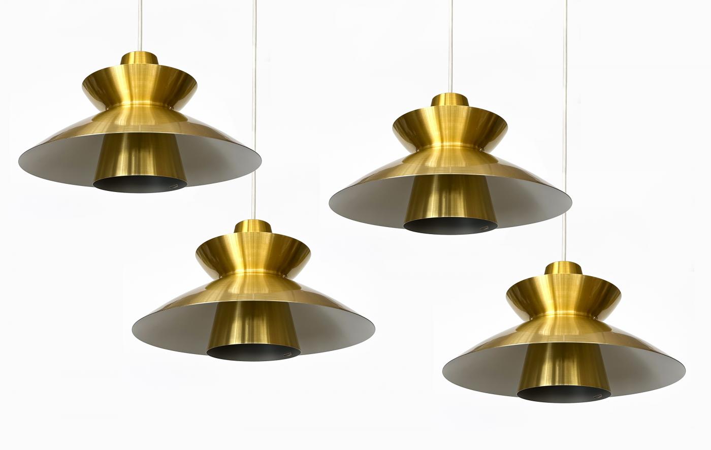 Jørn Utzon - Brass “Navy” Pendant by Jørn Utzon for Nordisk Solar