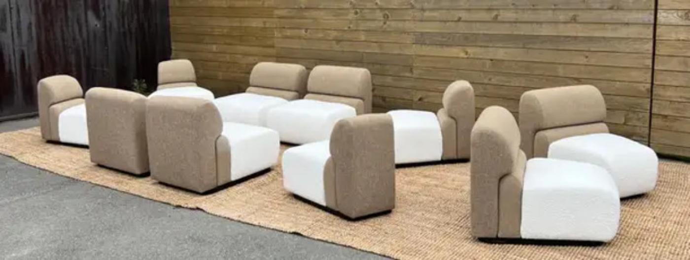 Jack Cartwright - 10 Piece Jack Cartwright Modular Sectional Sofa ...