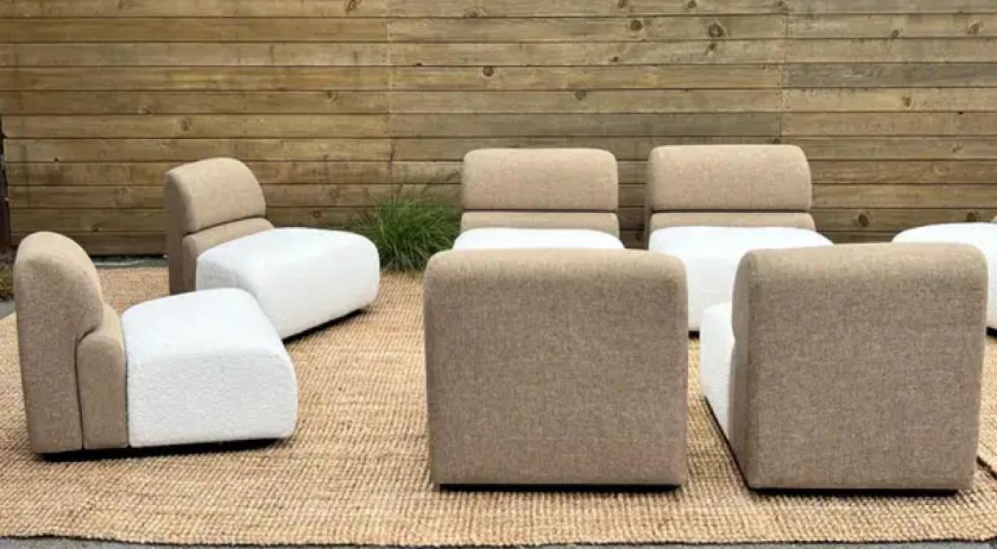 Jack Cartwright - 10 Piece Jack Cartwright Modular Sectional Sofa ...