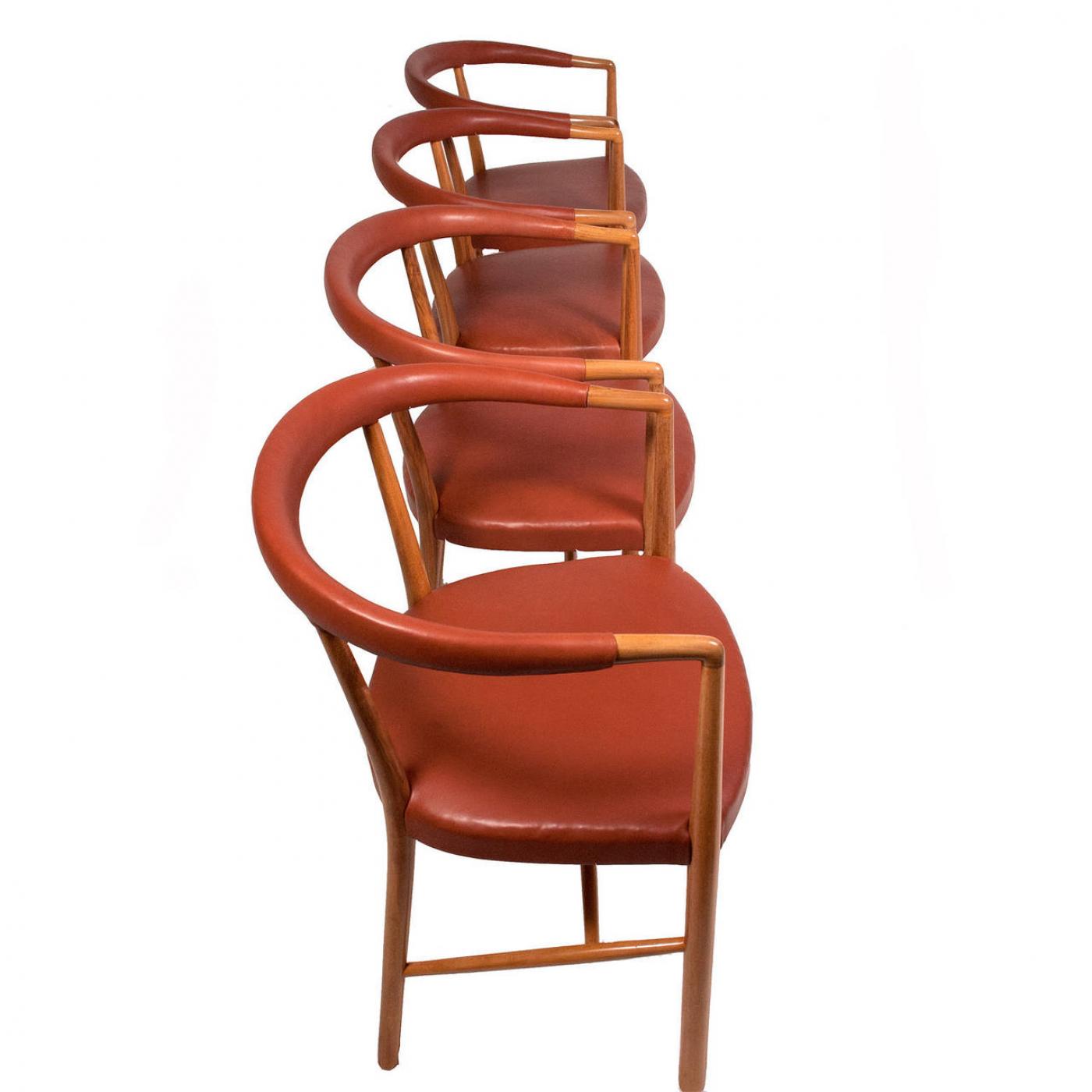 Jacob Kjær (Jacob Kjaer) - Jacob Kjaer Set of Four UN Chairs
