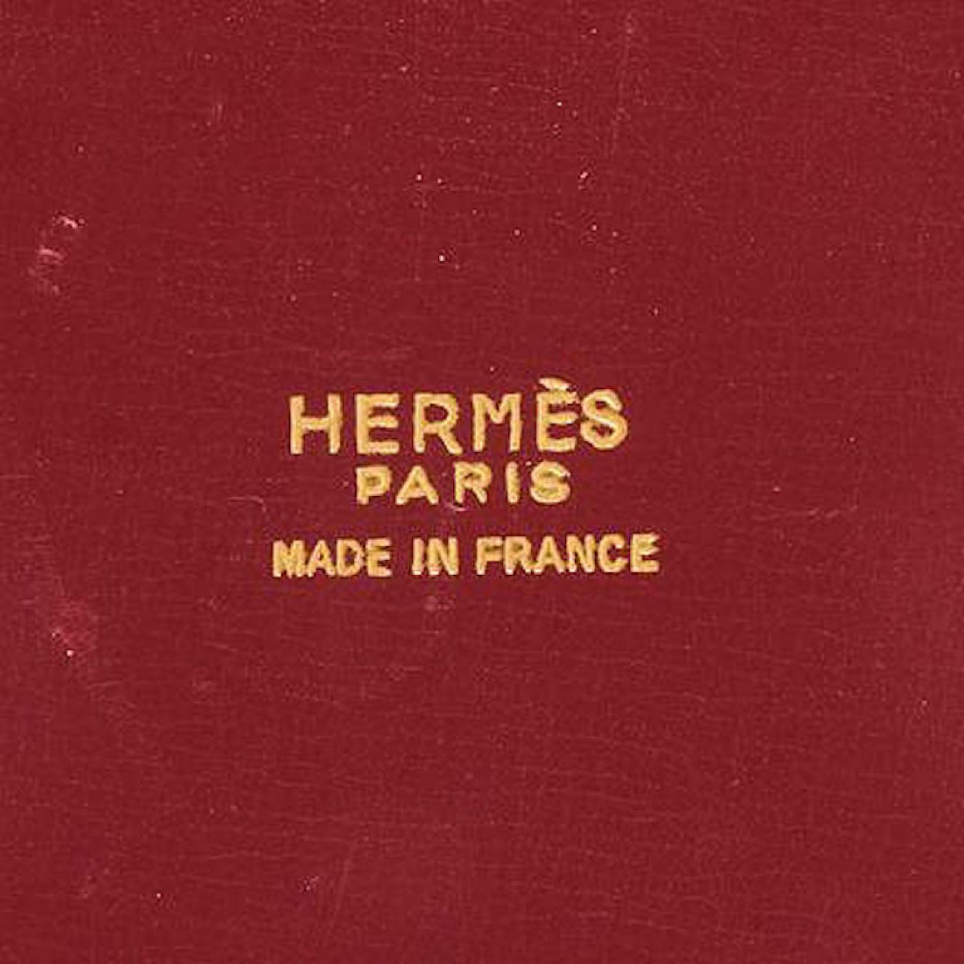 Jacques Adnet - RARE RED STITCHED LEATHER EQUESTRIAN DECANTER SET BY ...