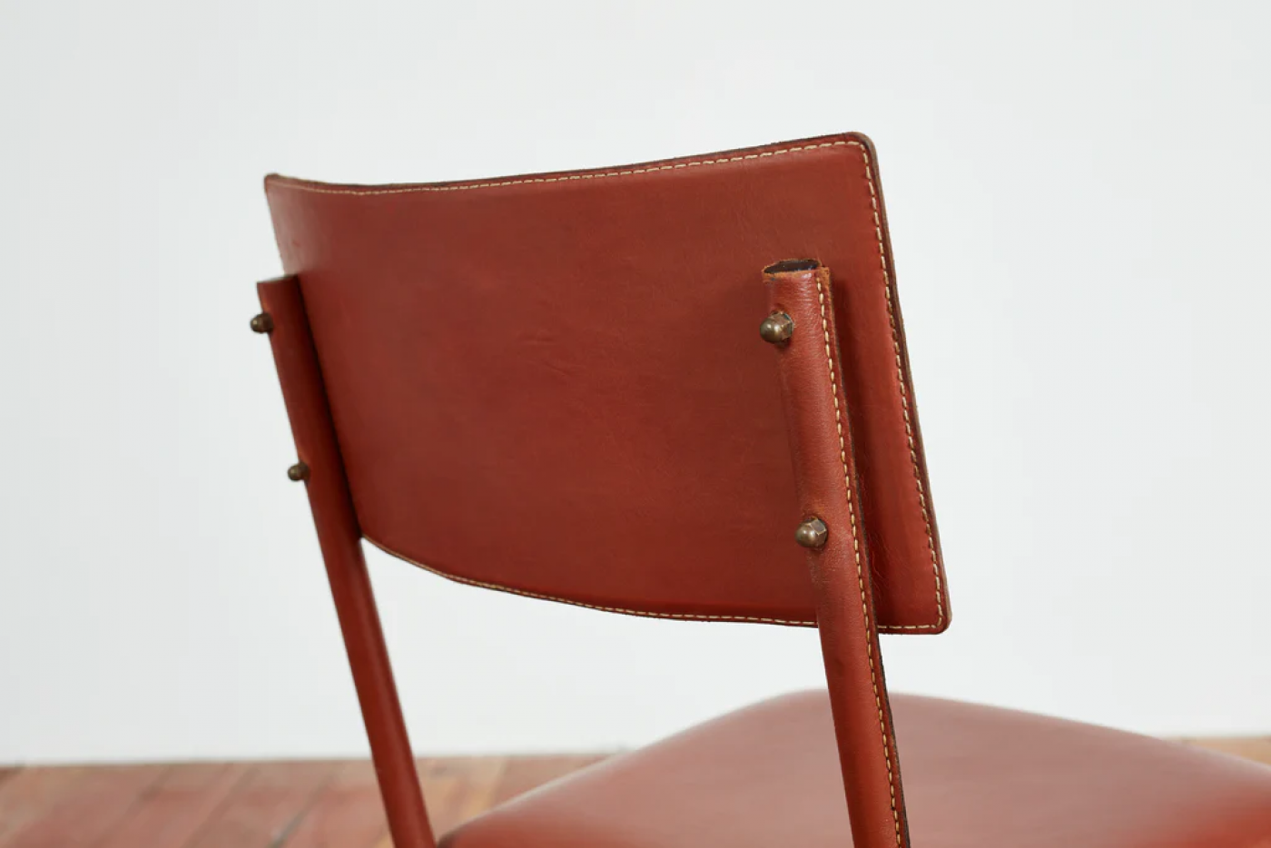 Jacques Adnet - SET OF JACQUES ADNET CHAIRS