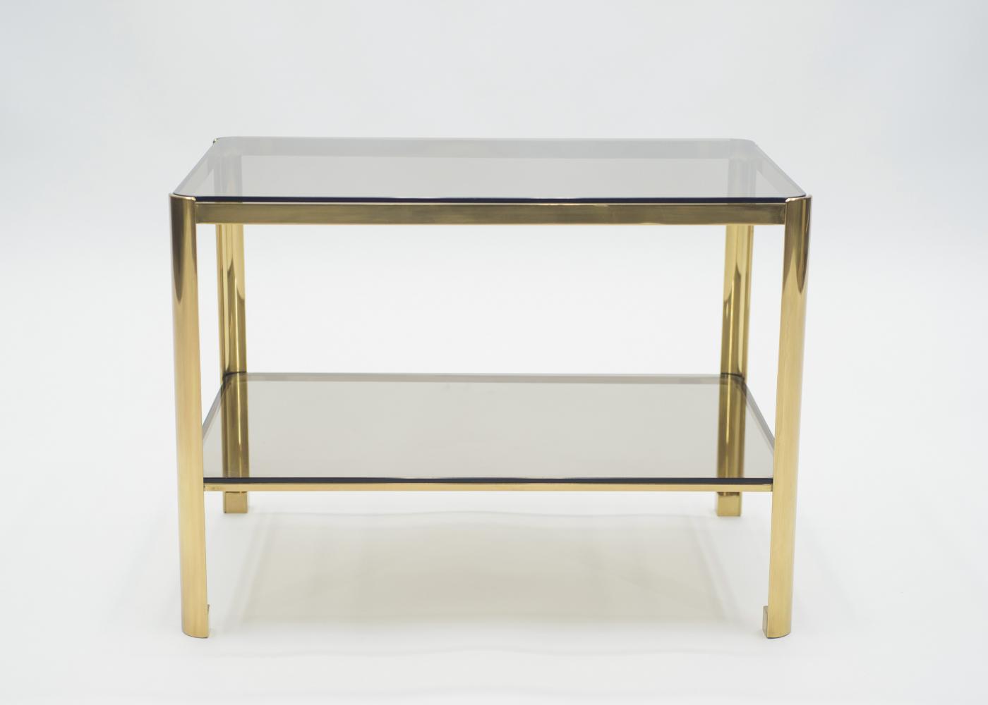 Jacques Quinet - French Bronze occasional side table by Jacques Quinet ...