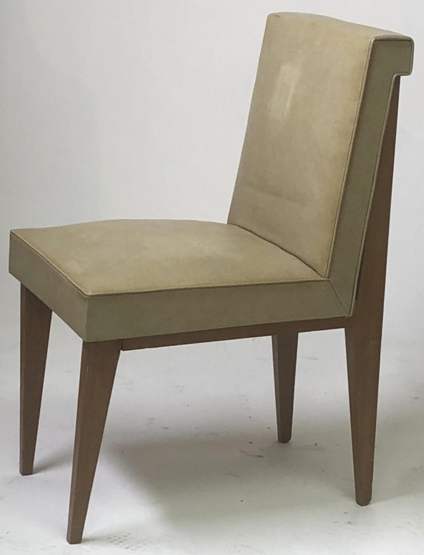 Jacques Quinet - Jacques Quinet superb genuine pair of chairs in ...