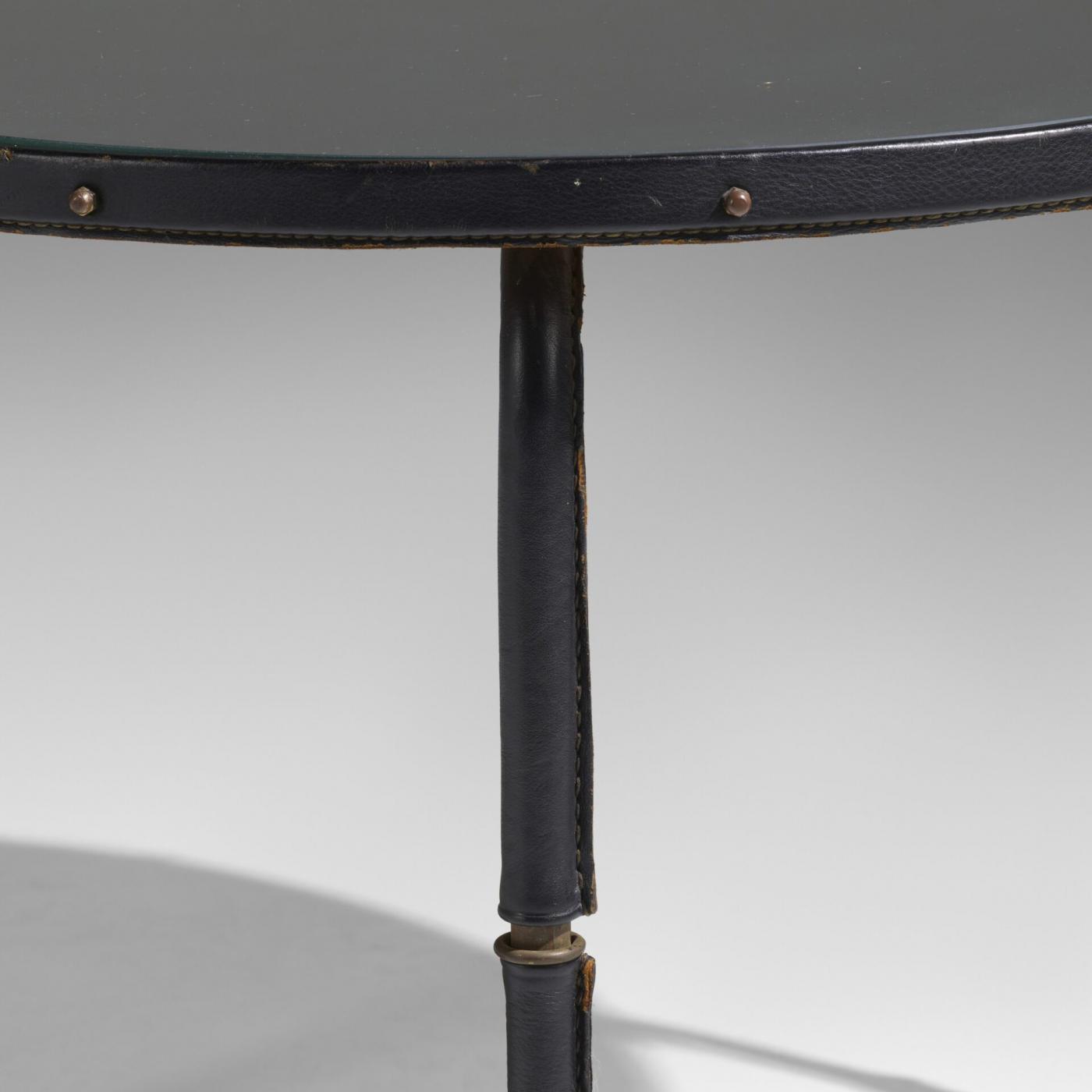 Jacques Quinet - Pair of circular tables