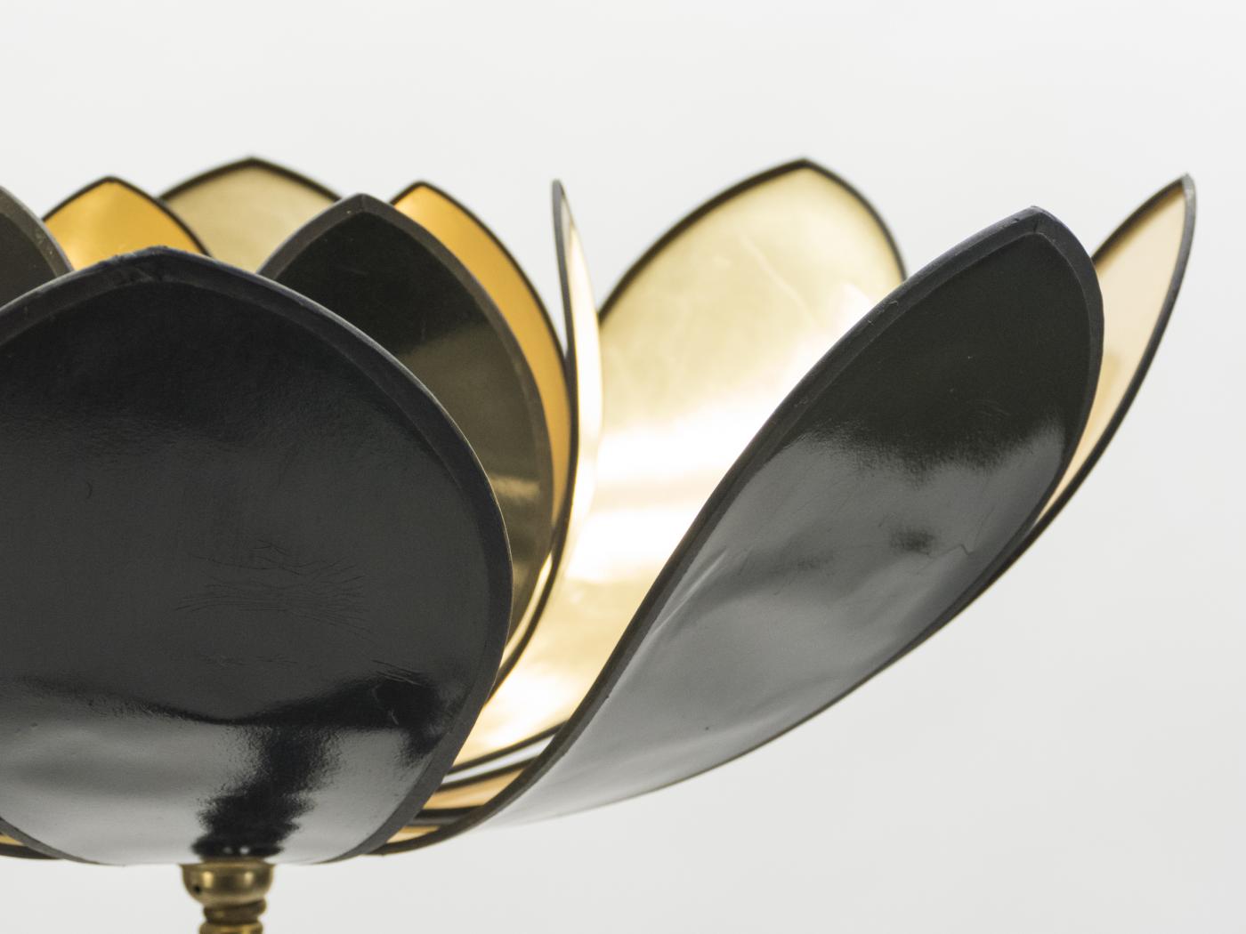 Jacques Vidal - Signed Jacques Vidal French Mid Century Iron gold floor ...