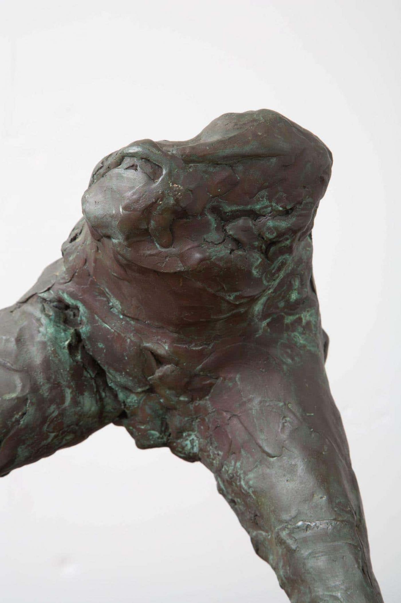 James L. Lawton - Bronze Sculpture "Feminity" by James L. Lawton, 1967