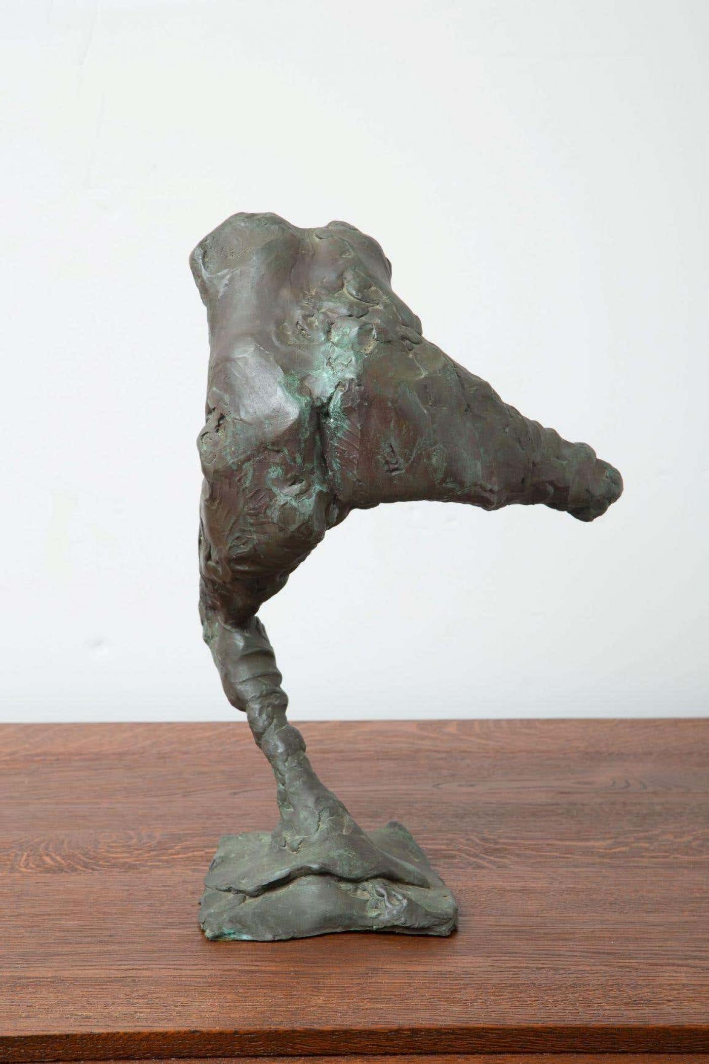 James L. Lawton - Bronze Sculpture "Feminity" by James L. Lawton, 1967