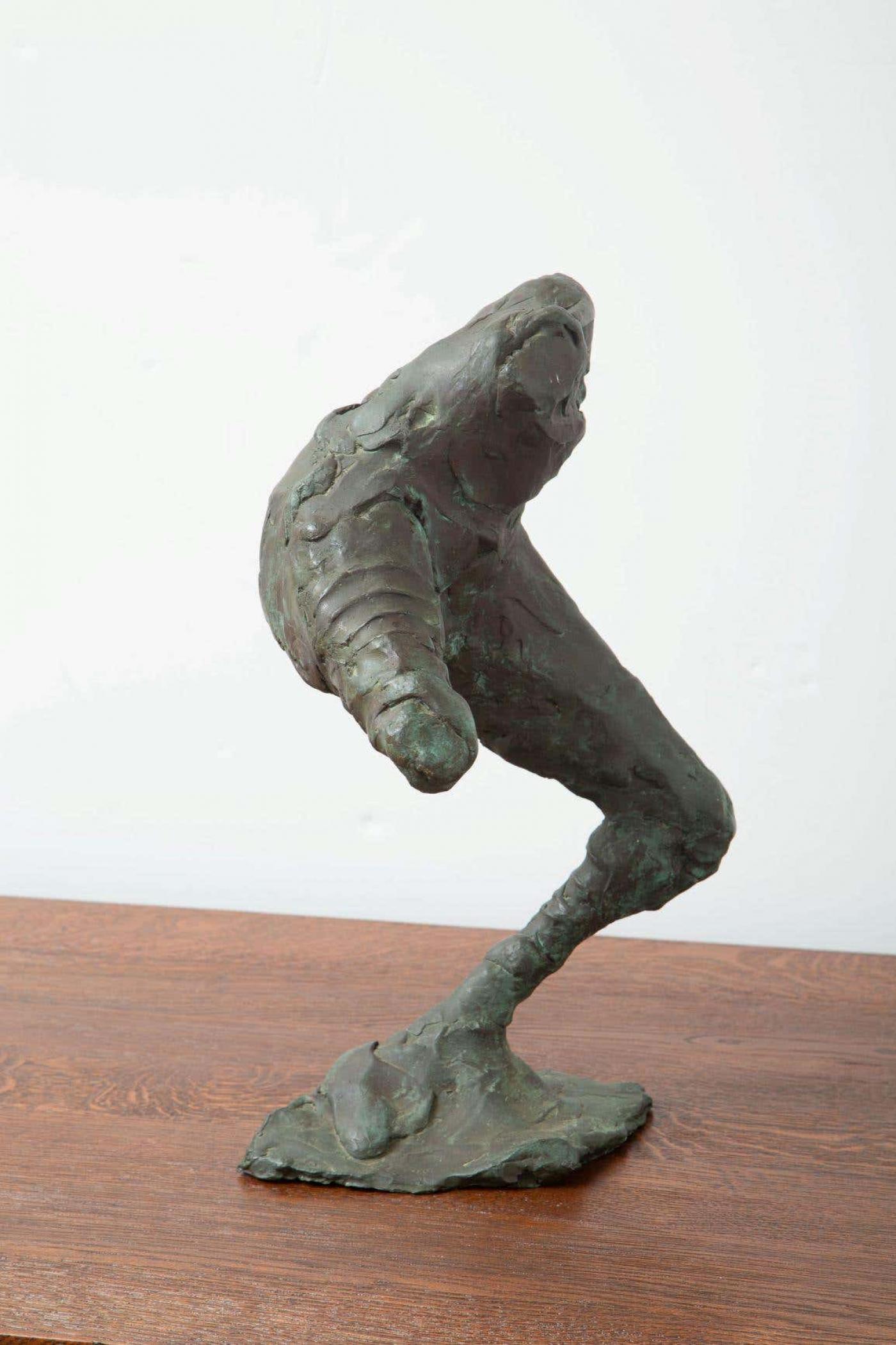 James L. Lawton - Bronze Sculpture "Feminity" by James L. Lawton, 1967
