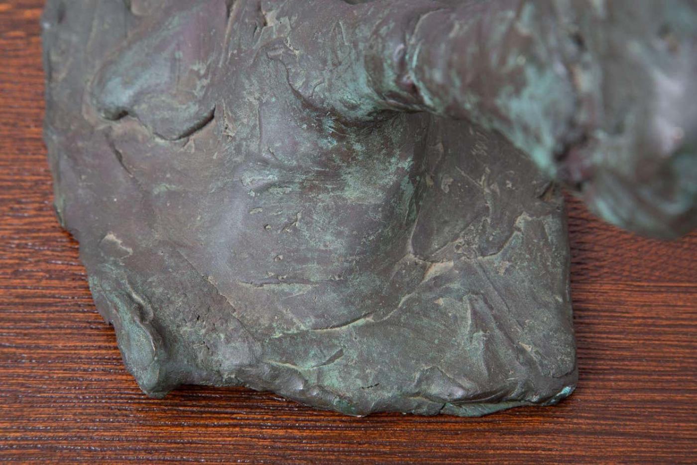 James L. Lawton - Bronze Sculpture "Feminity" by James L. Lawton, 1967