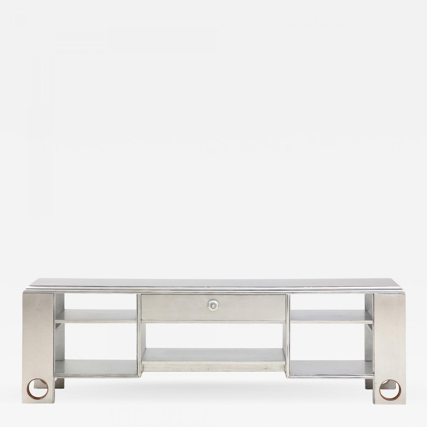 James Mont - James Mont Silver Leaf Console