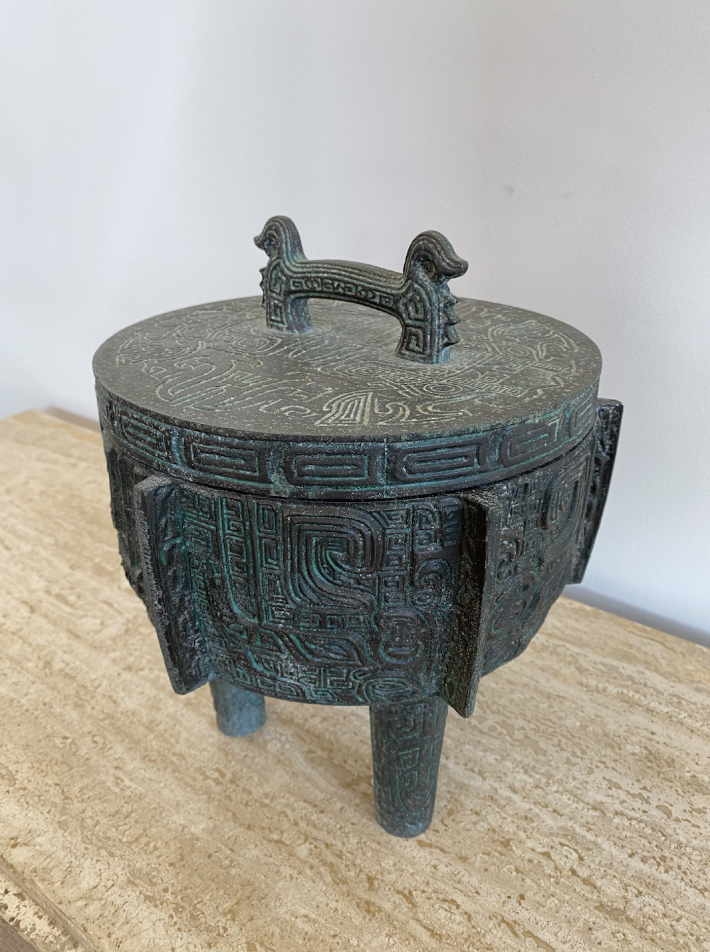 James Mont - Mid-Century James Mont Asian Inspired Ice Bucket