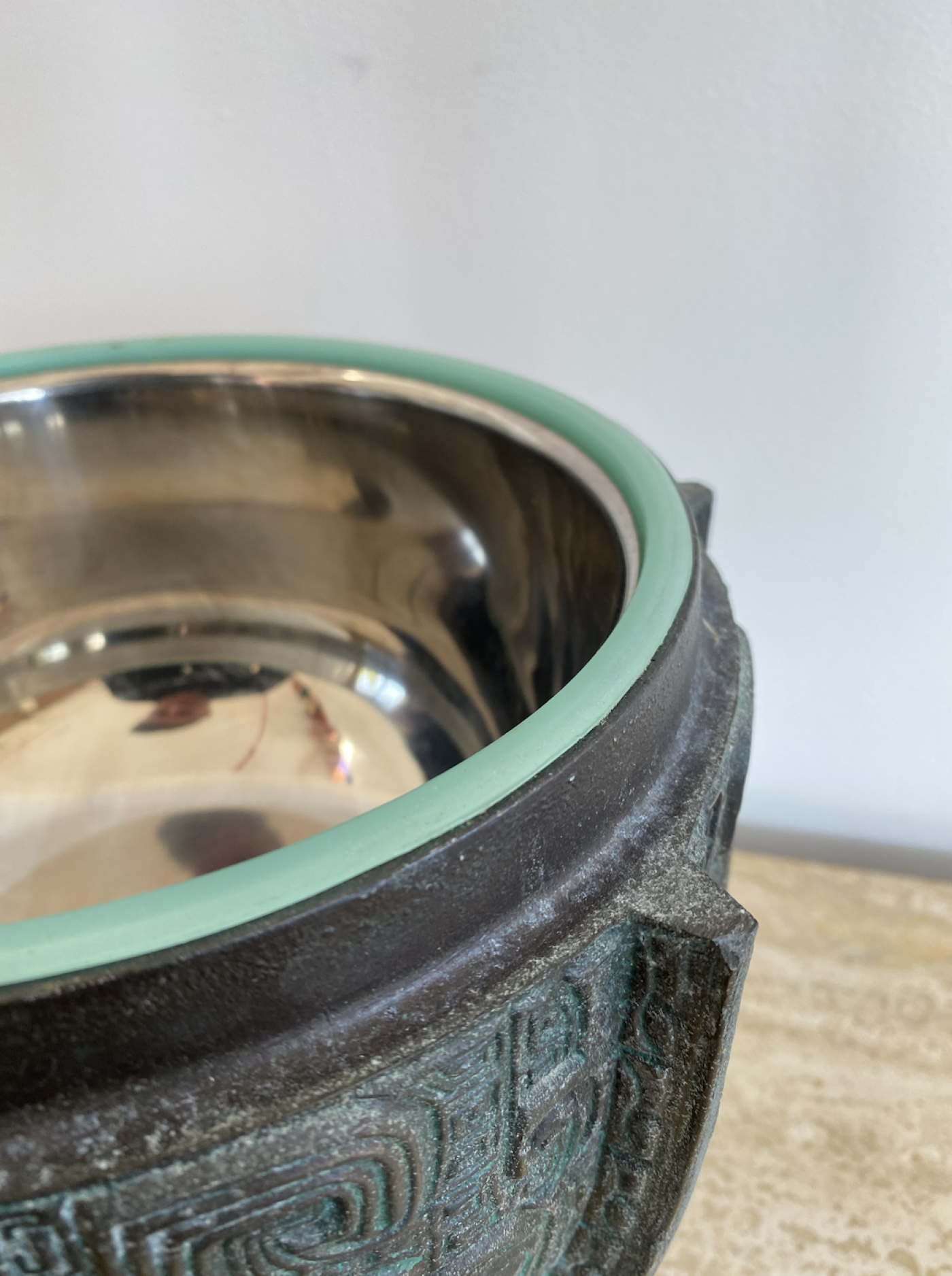 James Mont - Mid-Century James Mont Asian Inspired Ice Bucket