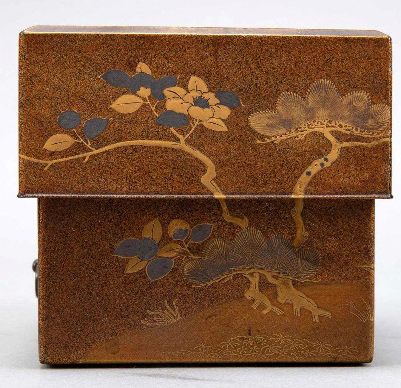 Japanese Lacquerware Set of Boxes Tebako