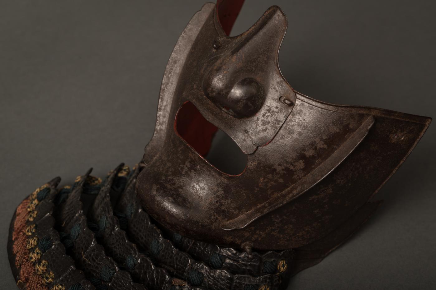 Japanese Samurai Iron Battle Mask