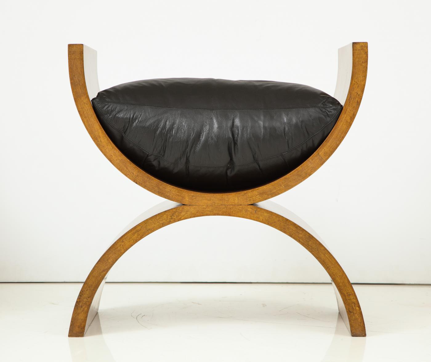 Jay Spectre - Curule Benches by Jay Spectre (Set of 4)