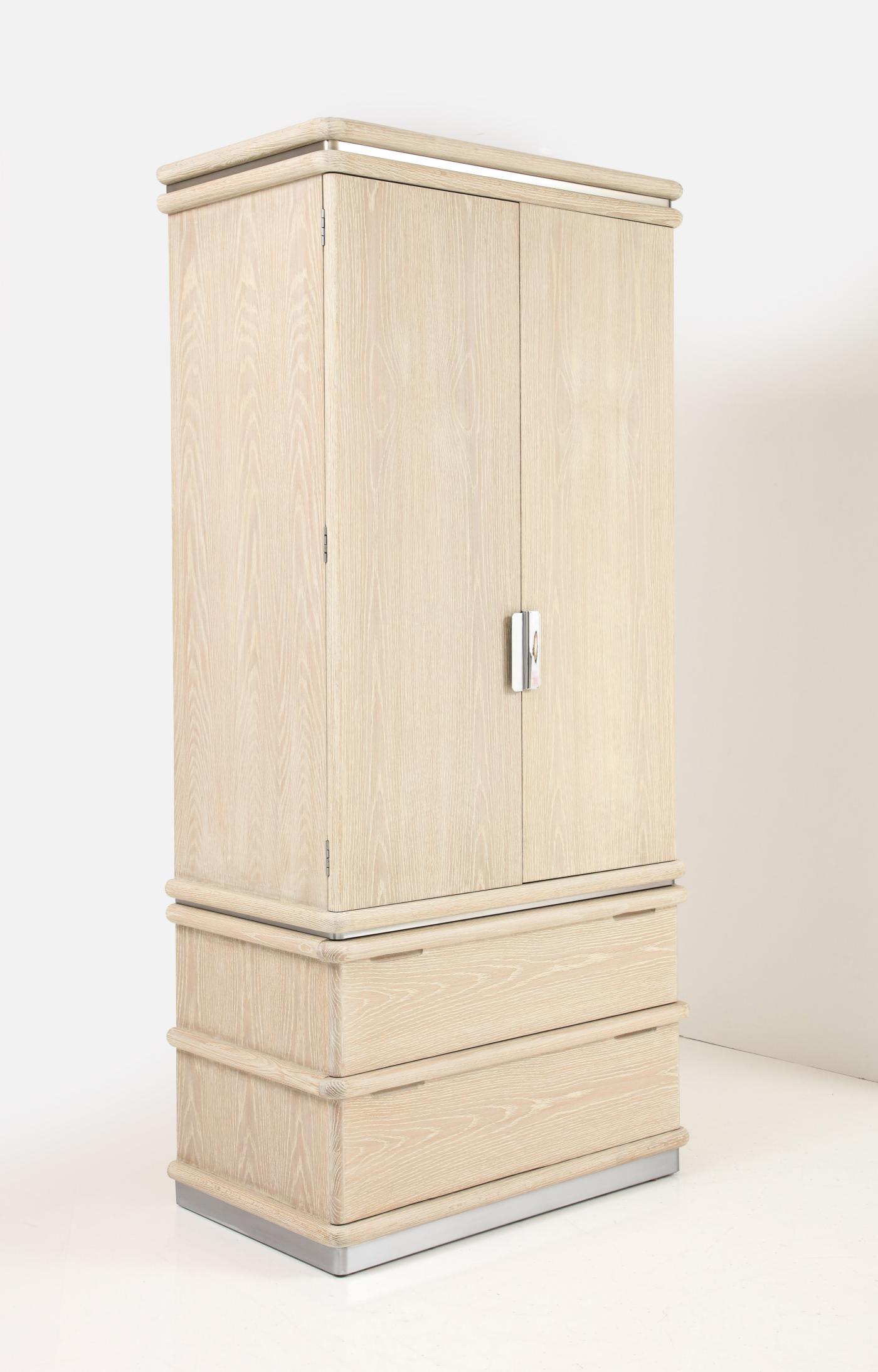 Jay Spectre - Jay Spectre Custom Cerused Oak Wardrobe