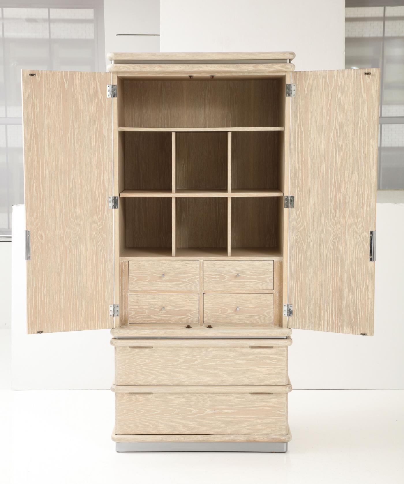 Jay Spectre - Jay Spectre Custom Cerused Oak Wardrobe