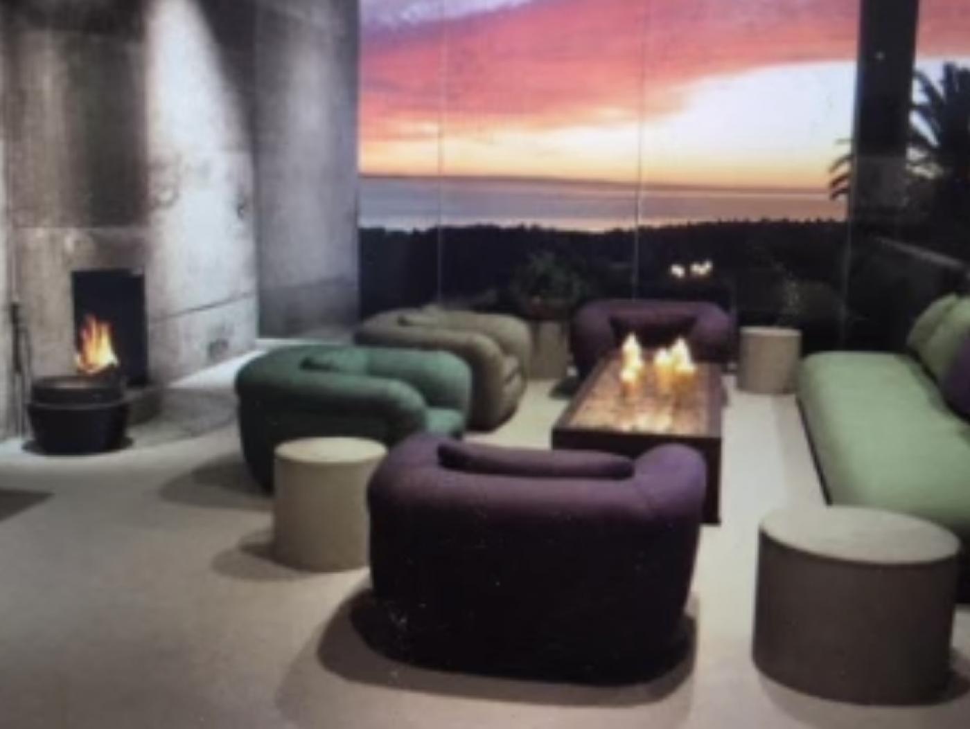 Jay Spectre - Jay Spectre Lounge Chair and Ottoman, 1990