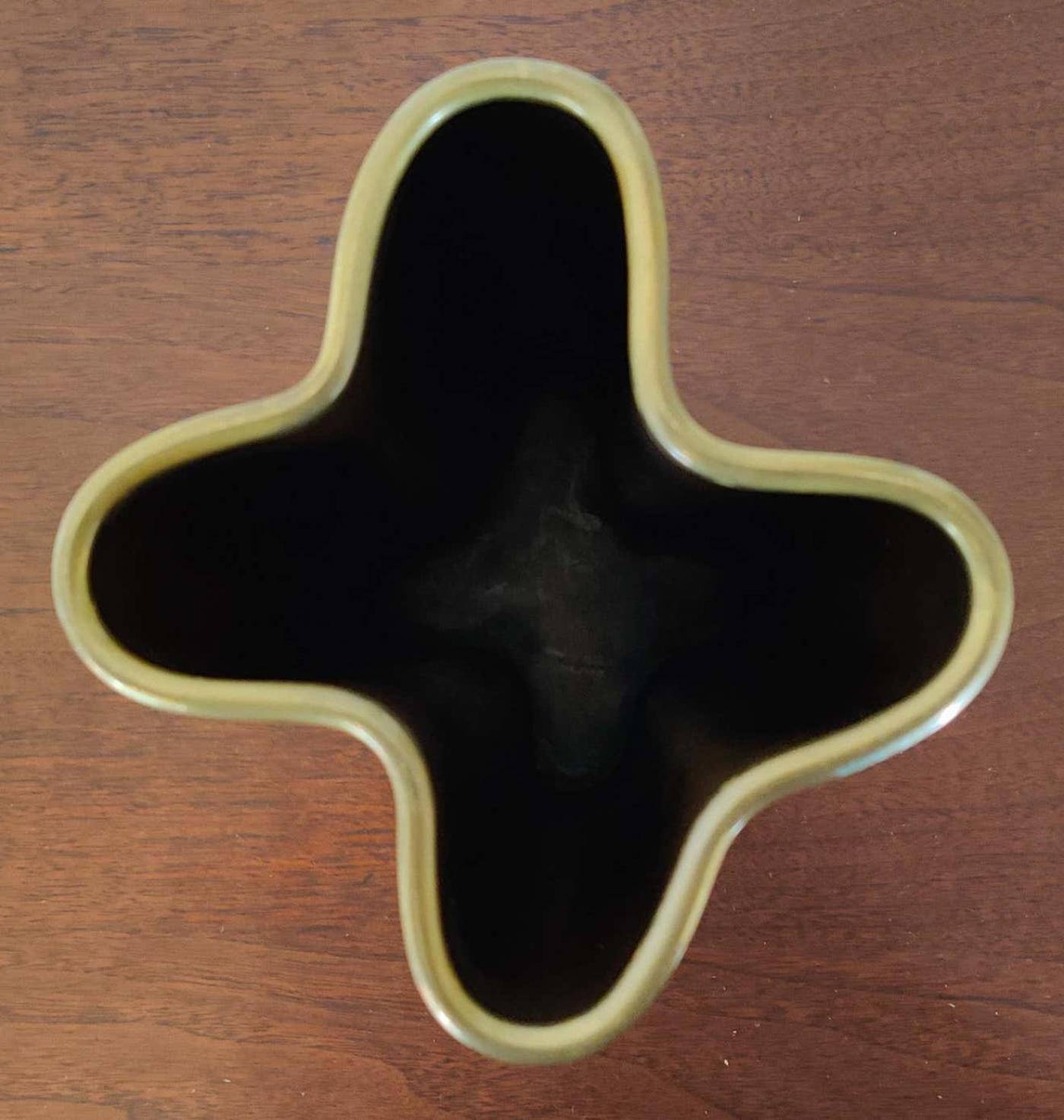 Jean Arp - Jean Arp Inspired Copper & Bronze Amoeba Flower Vase ...