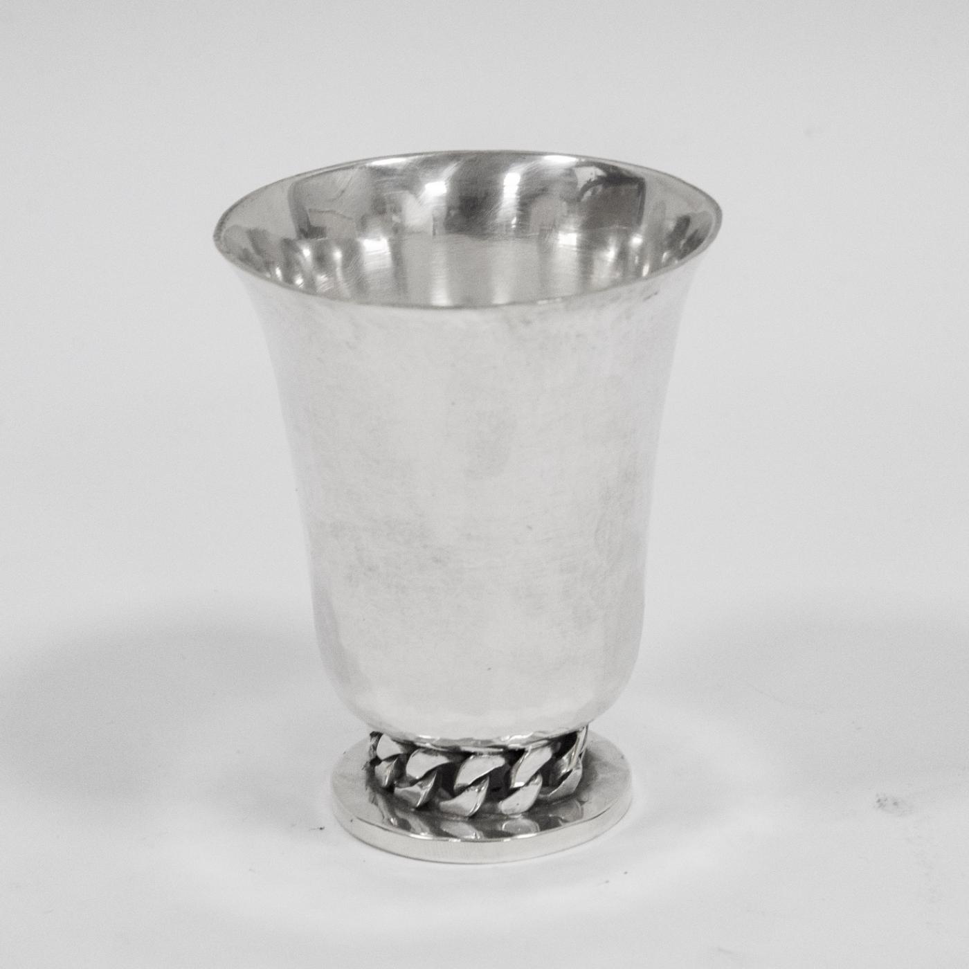 Jean Despres - Set of 12 timbales