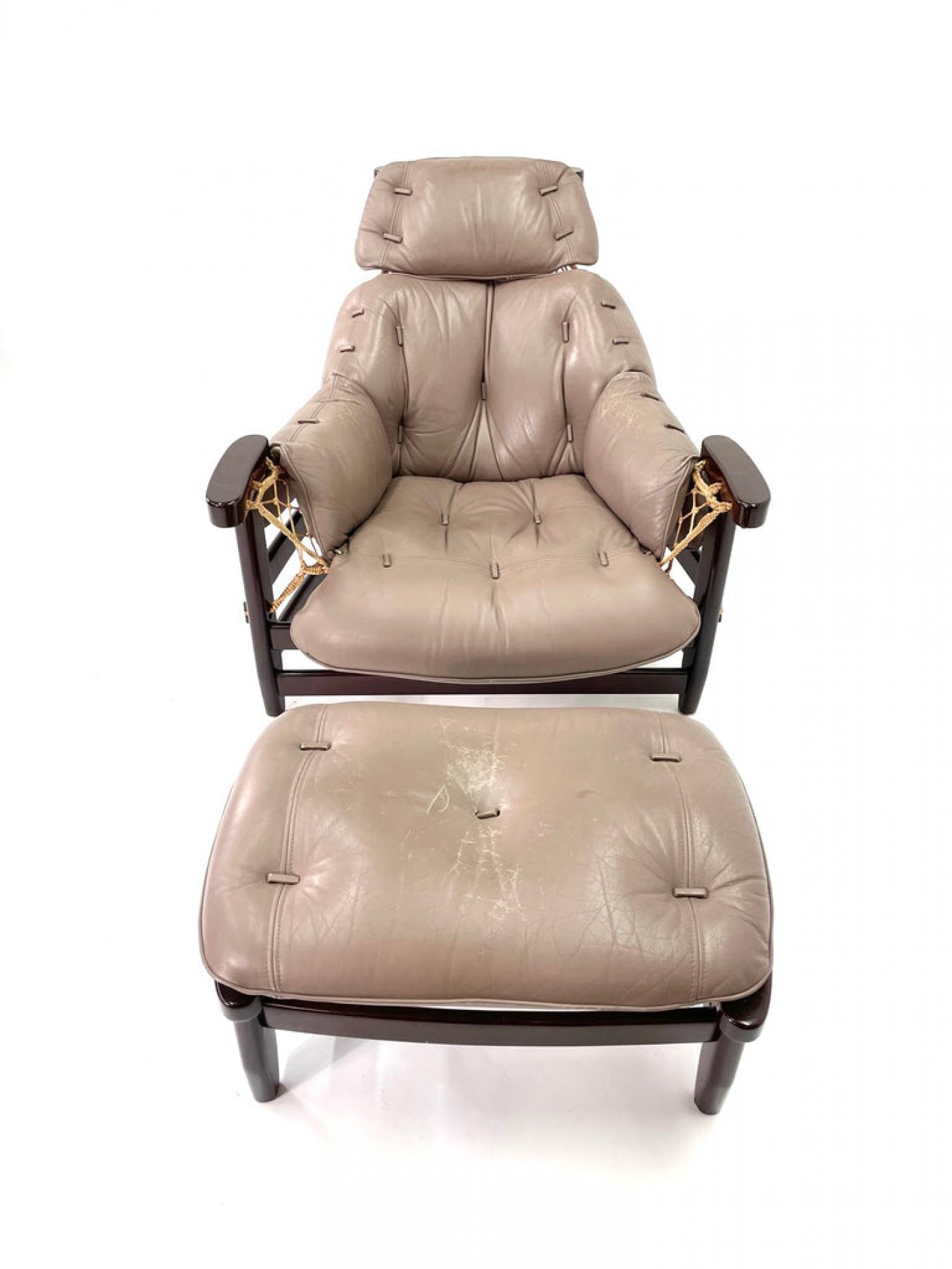 Jean Gillon - Brazilian Modern Jangada Chair by Jean Gillon, Circa 1968