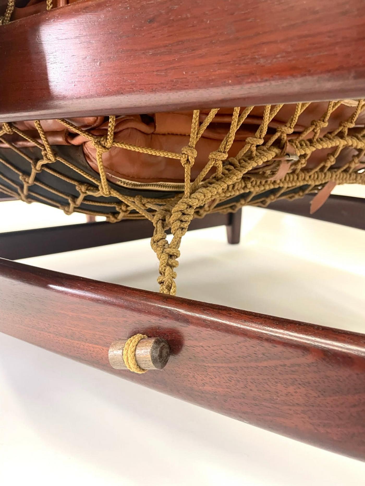 Jean Gillon - Jangada Lounge Chair with Ottoman by Jean Gillon, Brazil ...