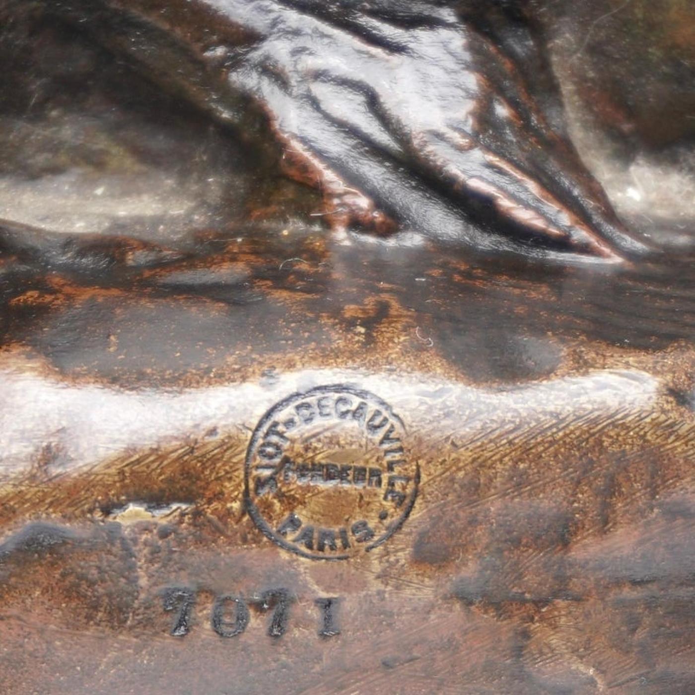 Jean Leon Gerome - Jean Leon Gerome Plaudite Cives Bronze sculpture