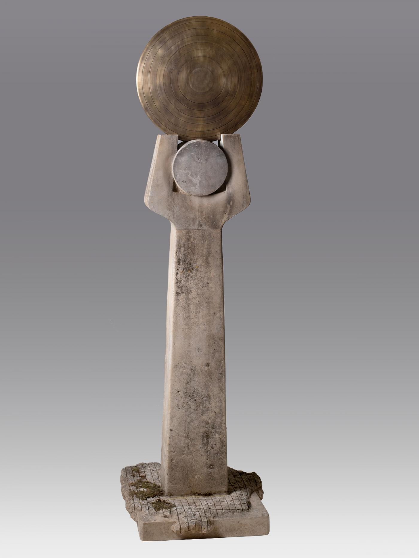 Jean-Michel Fiori - Large sculpture "tribute to the sun", J.M Fiori ...