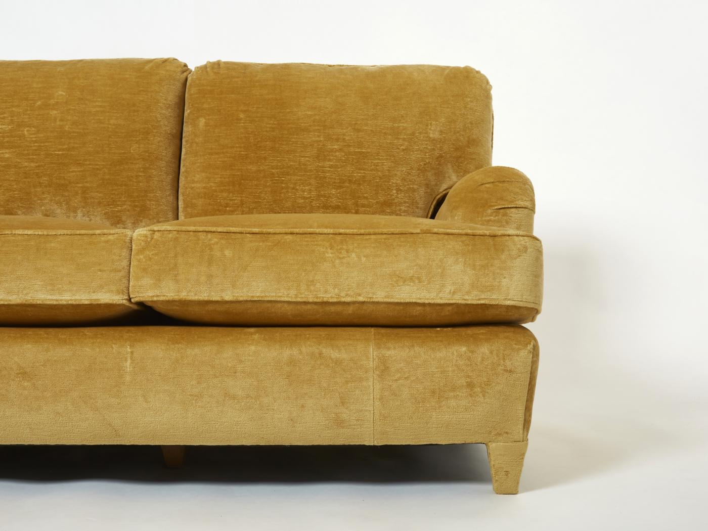 Jean-Michel Frank - Jean-Michel Frank art deco sofa new velvet ...