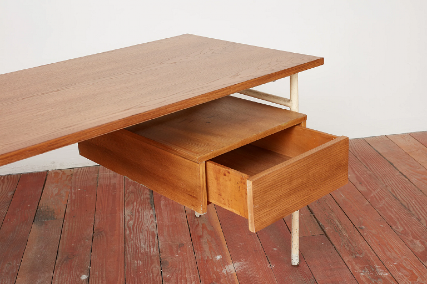 Jean Prouvé - FRENCH TUBULAR DESK FROM UNIVERSITY D'ANTONY