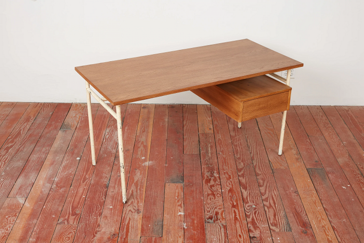 Jean Prouvé - FRENCH TUBULAR DESK FROM UNIVERSITY D'ANTONY