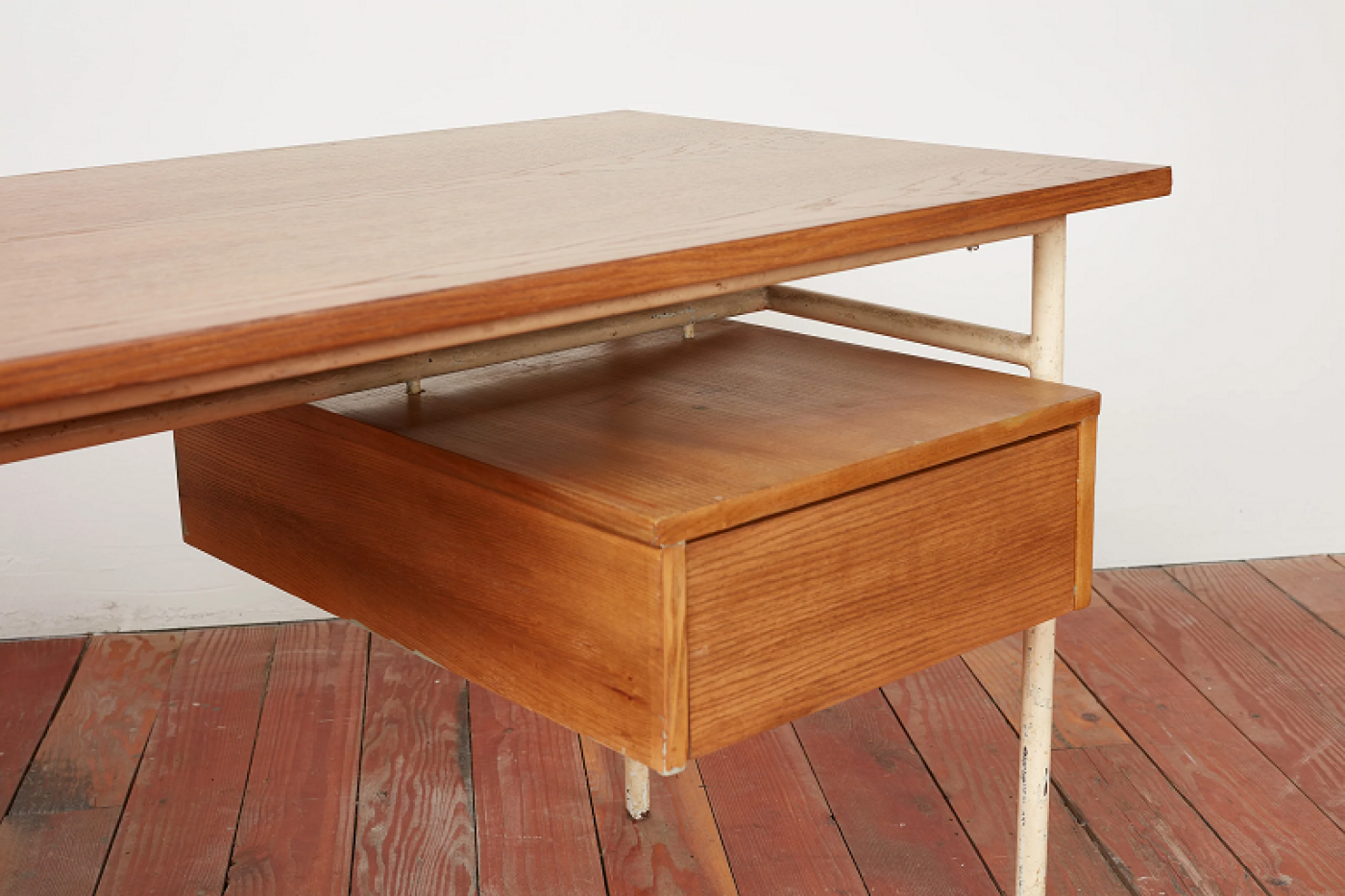 Jean Prouvé - FRENCH TUBULAR DESK FROM UNIVERSITY D'ANTONY
