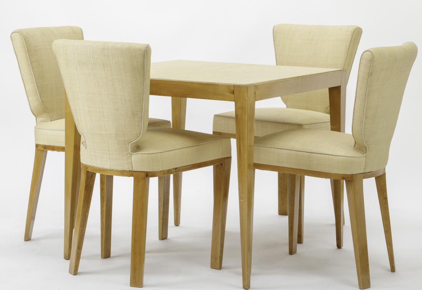 Jean Royère - Jean Royere documented vintage playing card "trefle" set ...