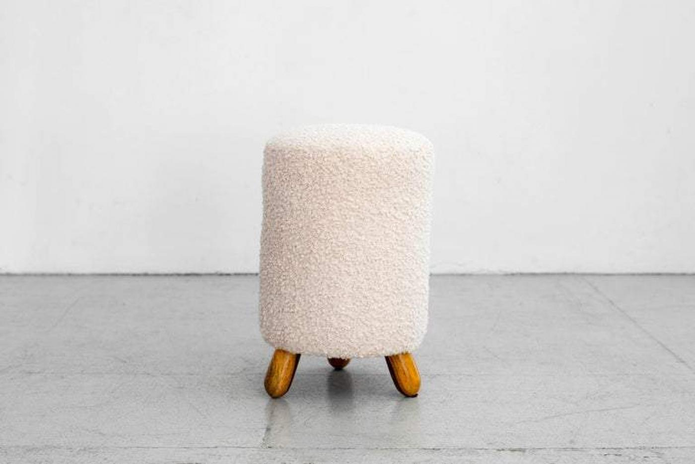 Jean Royère - ROYERE STYLE TRIPOD STOOL