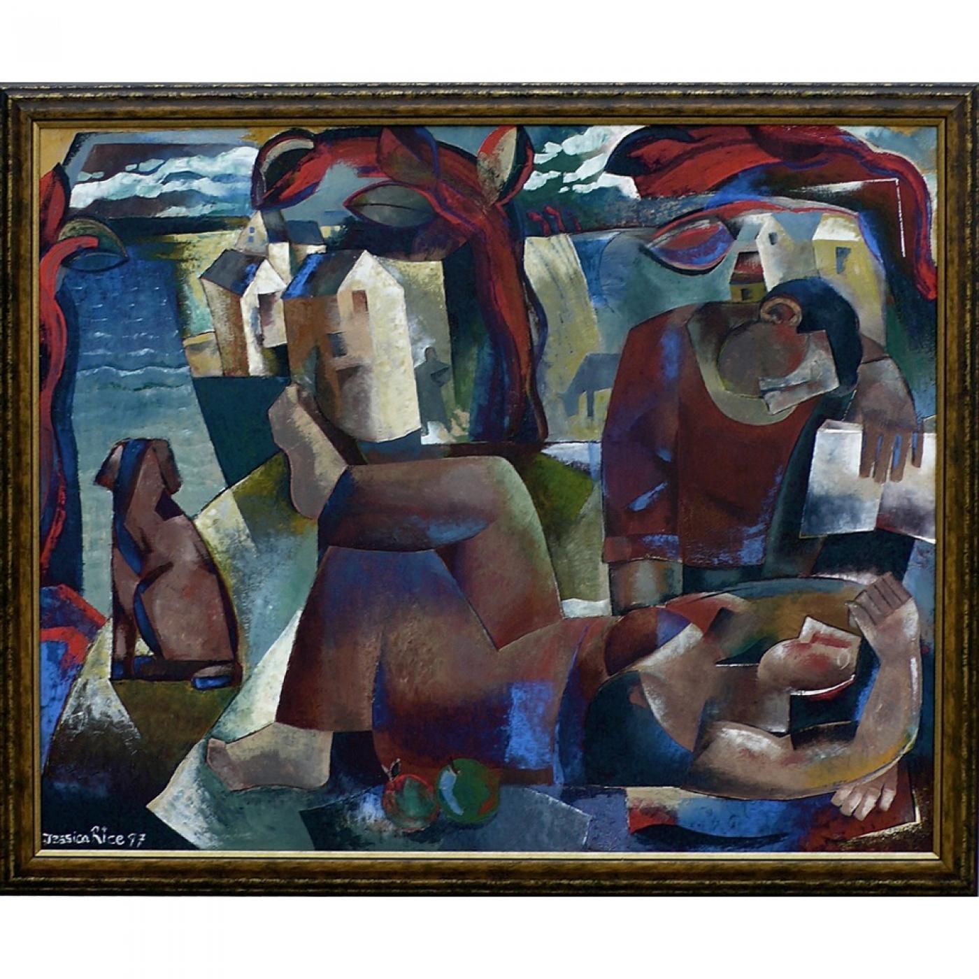 Jessica Rice - “Serenity” A Large Oil on Canvas by Jessica Rice