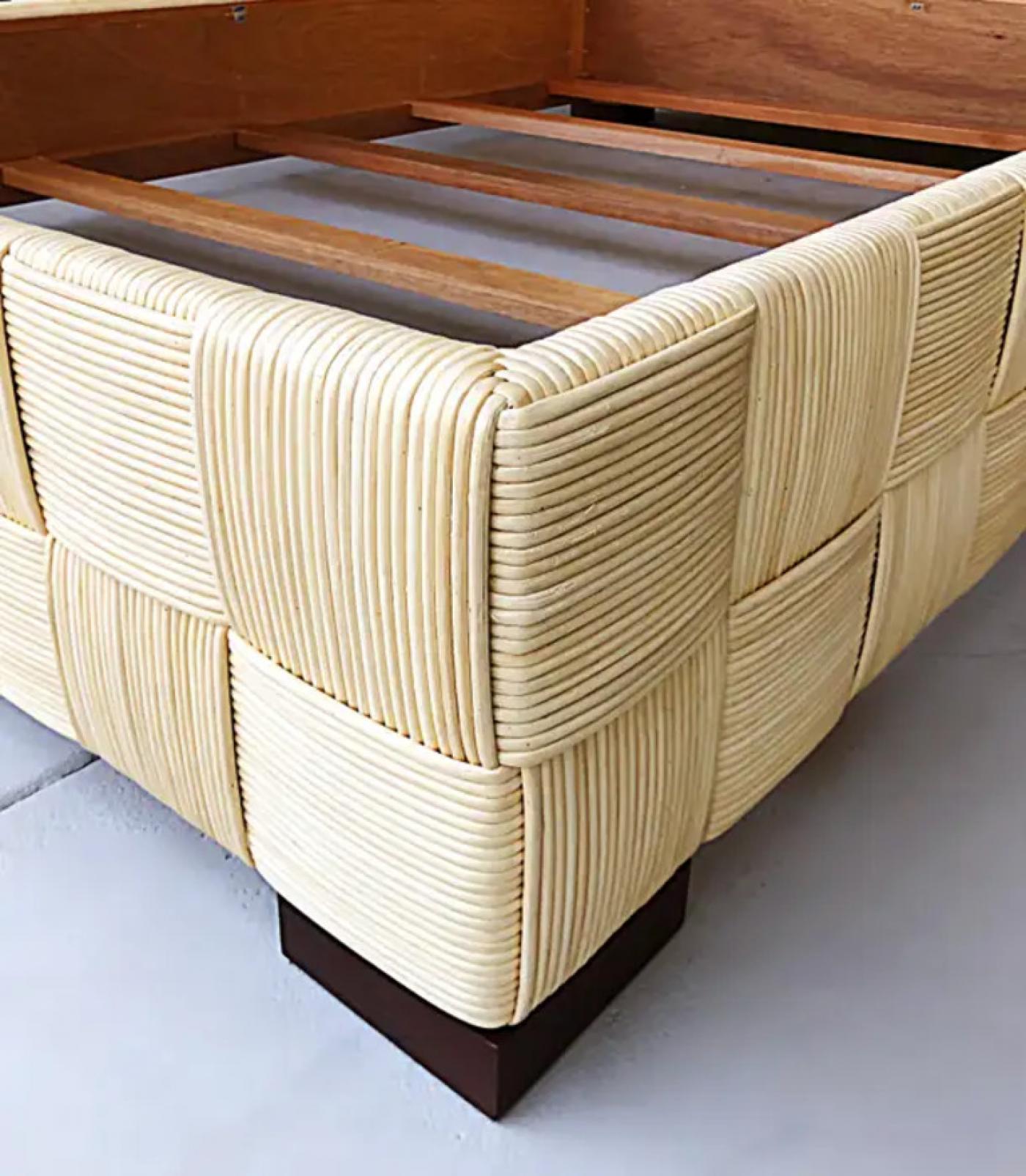 John Hutton - John Hutton Design Donghia Block Island Queen Size Bed Frame