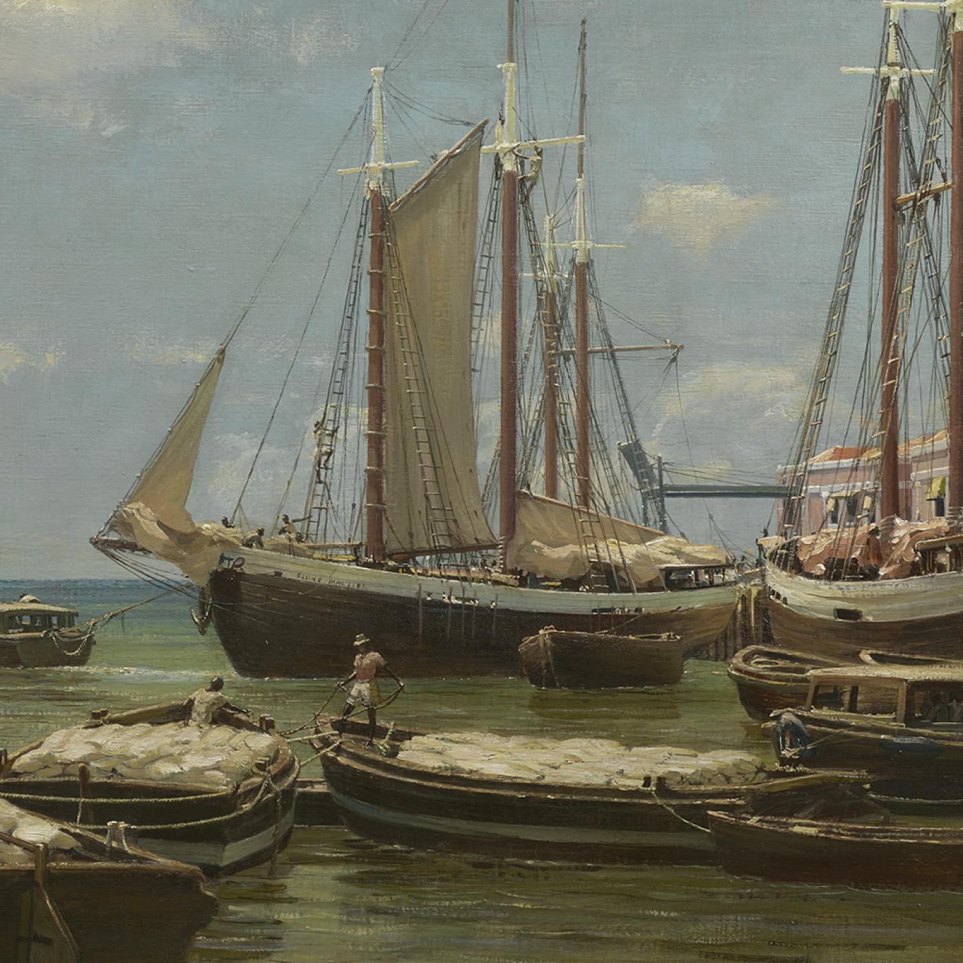 John Stobart - MV Governor at Barbados