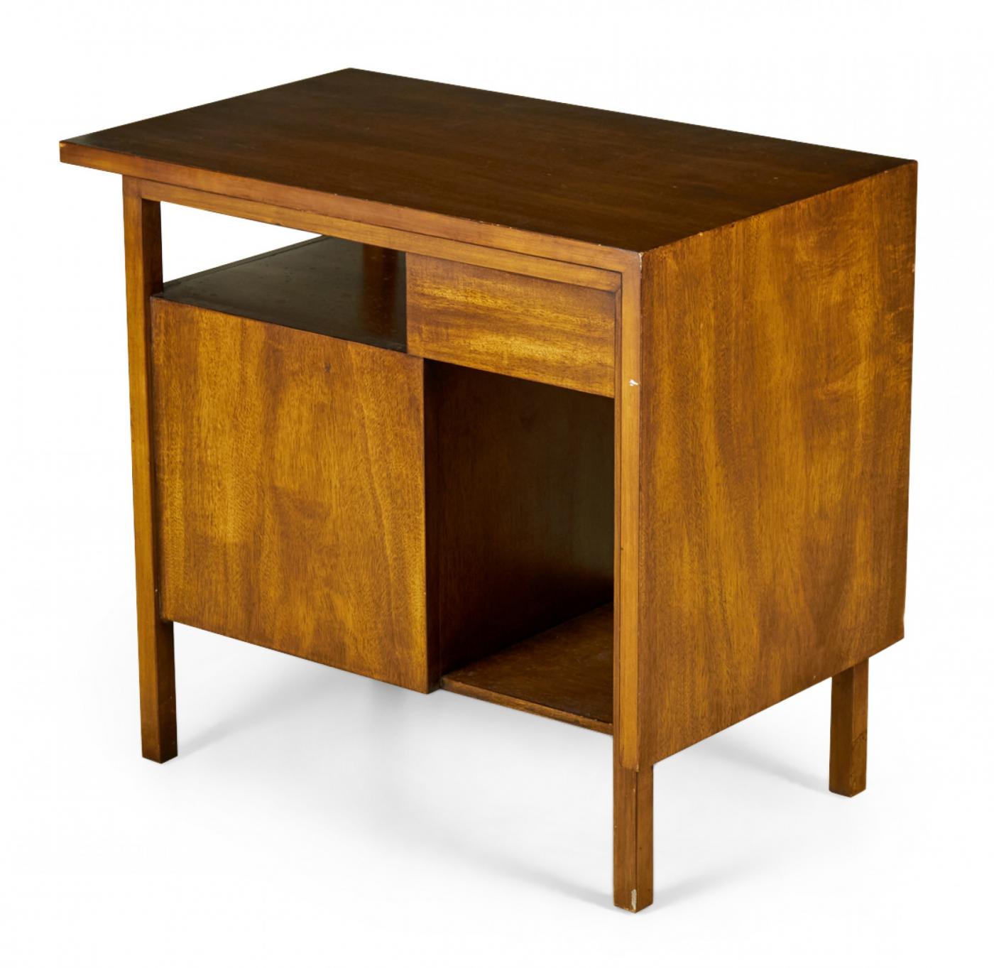 John Stuart - John Stuart American Walnut Slat Front Right Cabinet ...